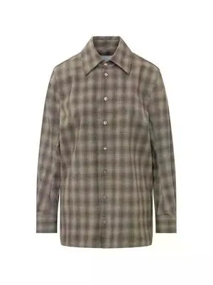 THE SEAFARER Tara Checked Shirt