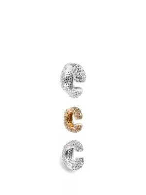 Cult Gaia Solene Crystal-embellished Ear Cuffs