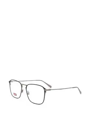 LEVI'S Matte-finish Geometric-frame Glasses