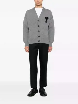 AMI Paris De Coeur Crew-neck Sweater