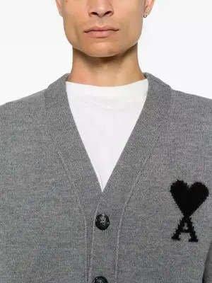 AMI Paris De Coeur Crew-neck Sweater