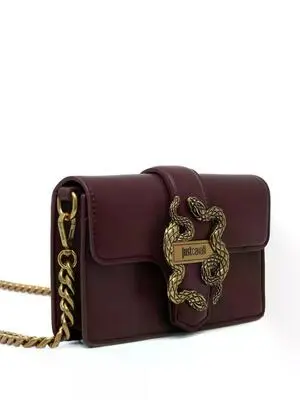Just Cavalli Snake Plaque Mini Bag