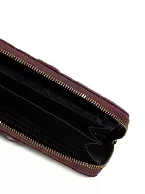 Just Cavalli Iconic Snakes Logo-plaque Wallet - Red