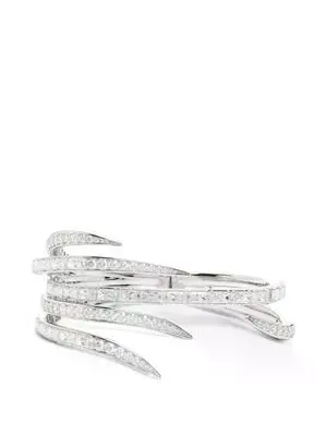 SWAROVSKI Vienna Mixed-cut Bangle - Silver