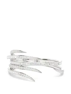 SWAROVSKI Vienna Mixed-cut Bangle - Silver