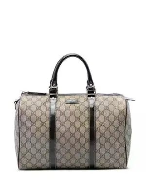 Gucci 2016-2026 Medium Gg Supreme Joy Boston Bag - Neutrals