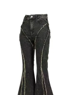 VIVAMUS Frayed Flared Jeans