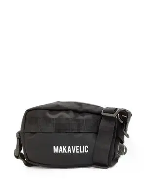 MAKAVELIC Logo Print Shoulder Bag