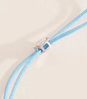 PERSEE Gold And Diamond Danaé Cord Bracelet