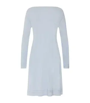 Hanro Cotton Long-sleeve Nightdress