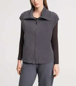 Hanro Fleece Gilet - Grey