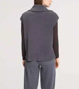 Hanro Fleece Gilet - Grey