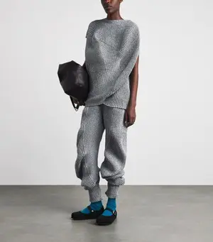Issey Miyake Found Stone Knitted Top