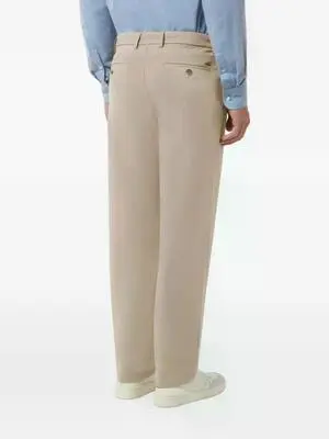 Paul & Shark Bellagio Wide-leg Chinos - Neutrals