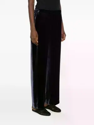 WHYCI Velvet Elasticated Pyjama Trousers
