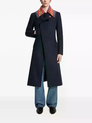 Dries Van Noten Fitted Wool Coat