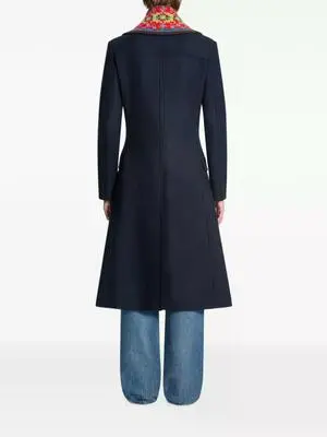Dries Van Noten Fitted Wool Coat
