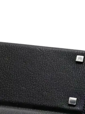 Hermès Cinhetic Top Handle Bag Verso Chevre Mysore Satchel - Black