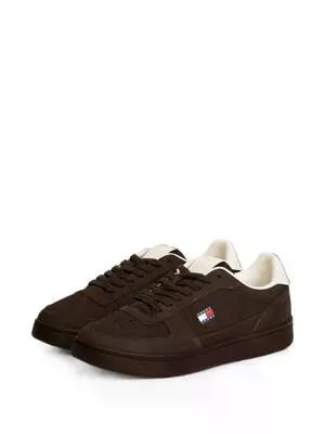 Tommy Hilfiger Logo-patch Perforated Low-top Sneakers