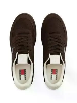 Tommy Hilfiger Logo-patch Perforated Low-top Sneakers