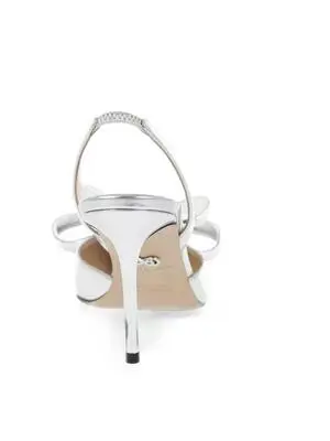 Mach & Mach Le Cadeau Bow-detail Slingback Pumps