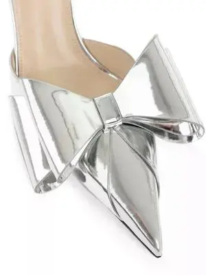 Mach & Mach Le Cadeau Bow-detail Slingback Pumps