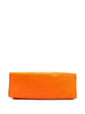 Hermès Herbag Zip Leather And Toile 39 Satchel