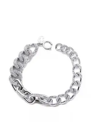 SWAROVSKI Dextera Crystal-embellished Chain Bracelet - Silver