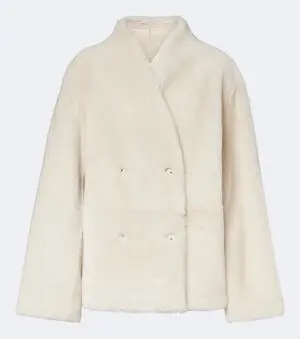 Loulou De Saison Catherine Reversible Shearling Jacket
