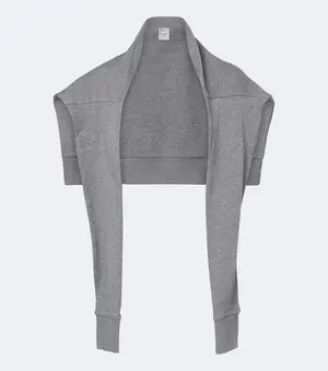 TOTEME Cotton Jersey Scarf - Grey