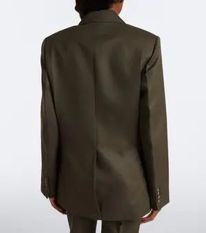 Victoria Beckham Virgin Wool Twill Blazer