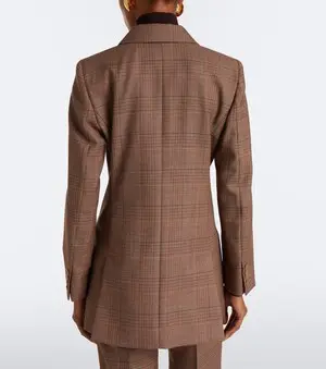 Max Mara Double-breasted Virgin Wool Blazer