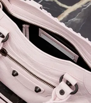 Balenciaga Le City Mini Leather Top-handle Bag