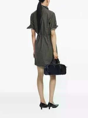 JNBY Geometric-print Short-sleeve Mini Dress