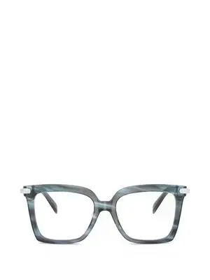 Michael Kors Exumas Square-frame Glasses - Blue