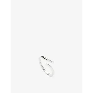 MISSOMA Fine Open Claw 9ct White Gold Ring - Silver