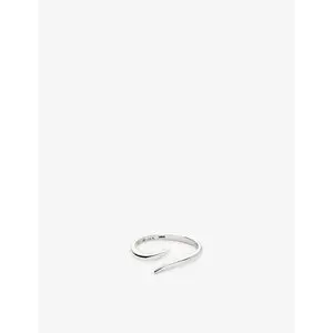 MISSOMA Fine Open Claw 9ct White Gold Ring