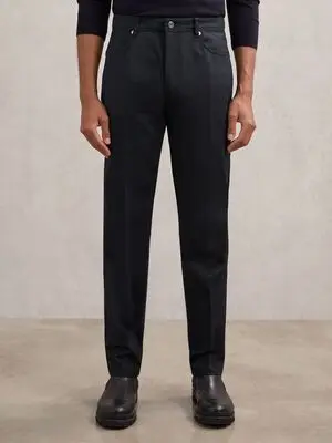 REISS Slim-fit Five-pocket Trousers