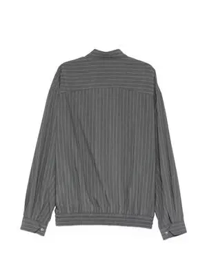 JUUN.J Vertical-stripe Shirt Jacket