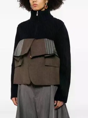 Sacai Hybrid Panelled Jacket
