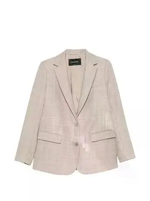 Fabiana Filippi Check-pattern Blazer - Neutrals