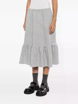 AO YES Ruffled Jersey Skirt