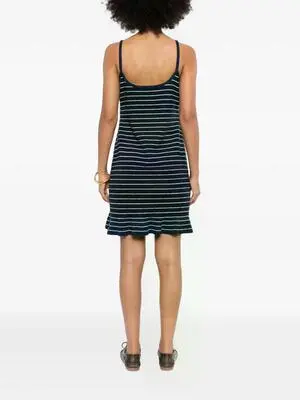 JW Anderson Striped Spaghetti-strap Mini Dress