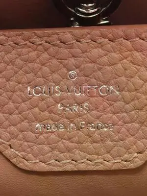 LOUIS VUITTON 2017 Taurillon Mechanical Flowers Capucines Bb Satchel