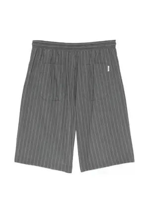 JUUN.J Pinstripe-print Drawstring Shorts