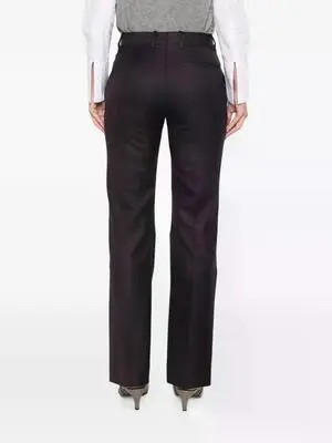 Burberry Checked Wool Trousers