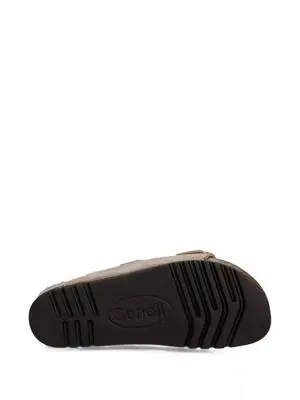 DR. SCHOLL'S SHOES Josephine Buckle-fastening Flat Sandals