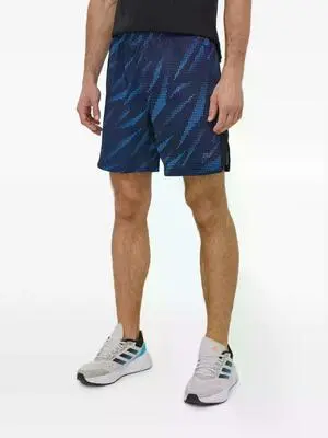 REEBOK Patterned Shorts - Blue