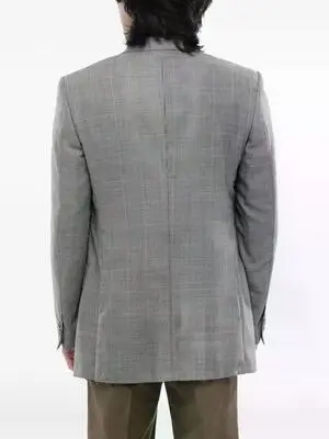 Corneliani Prince Of Wales Single-breasted Blazer