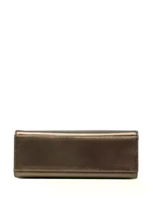 FERRAGAMO 2010-2026 Metallic Calfskin Chain Shoulder Bag